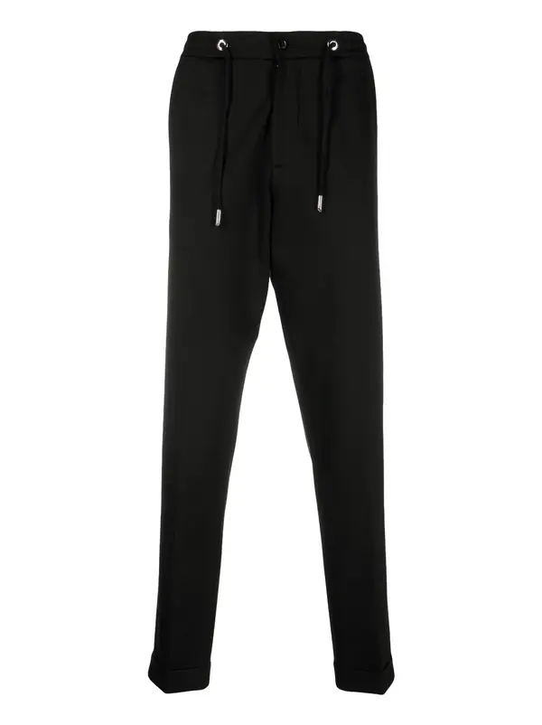 BILLIONAIRE Slim-cut Track Pants - Black