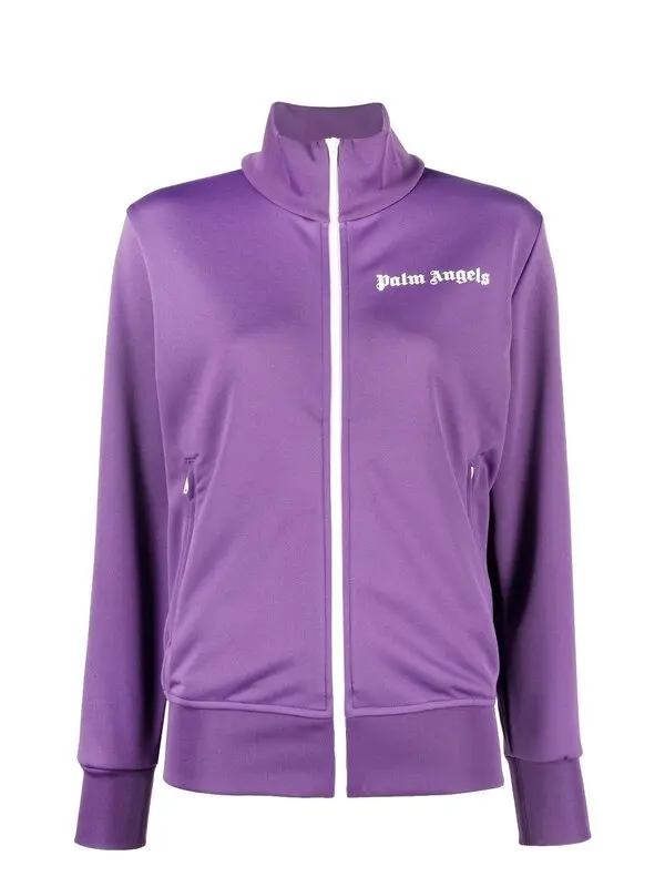 Palm Angels Logo-print Track Jacket - Purple