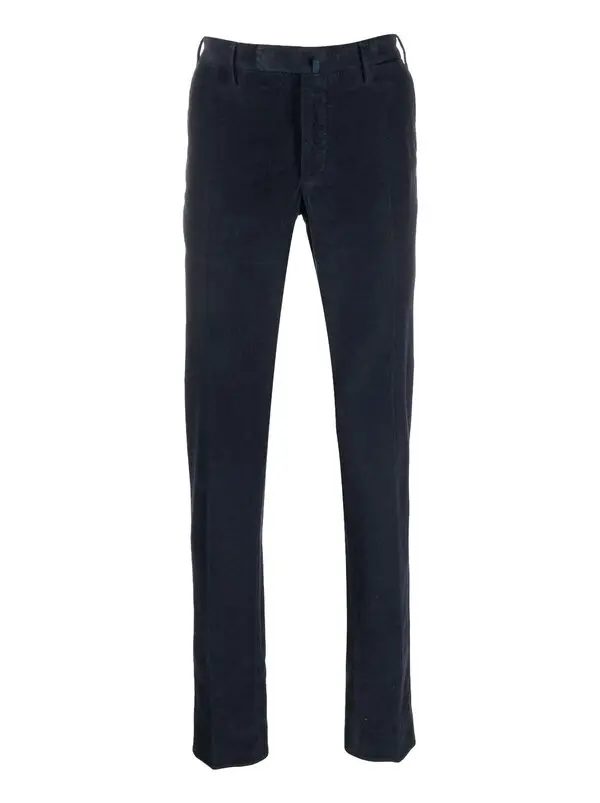 Incotex Tapered-leg Trousers - Blue
