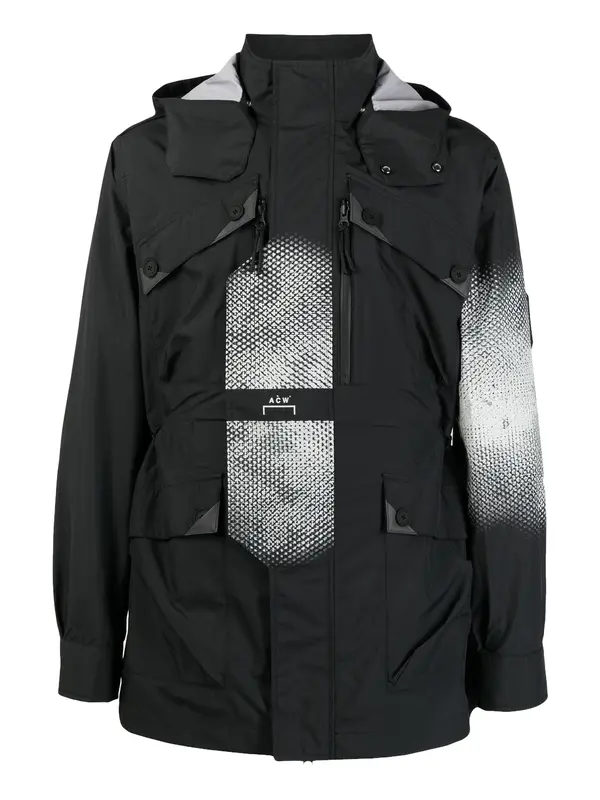 A-COLD-WALL* Printed-panel Jacket - Black
