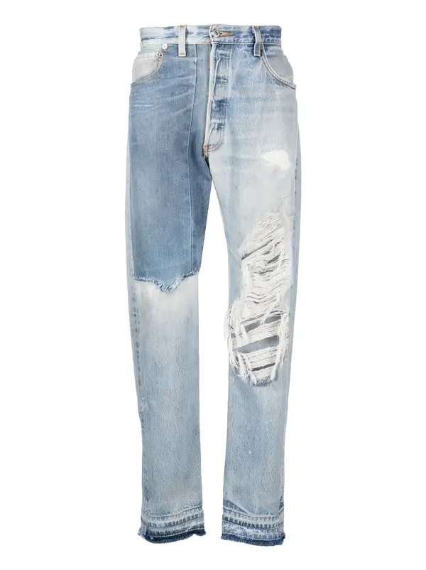 GALLERY DEPT. Ken Ripped Slim-cut Jeans - Blue