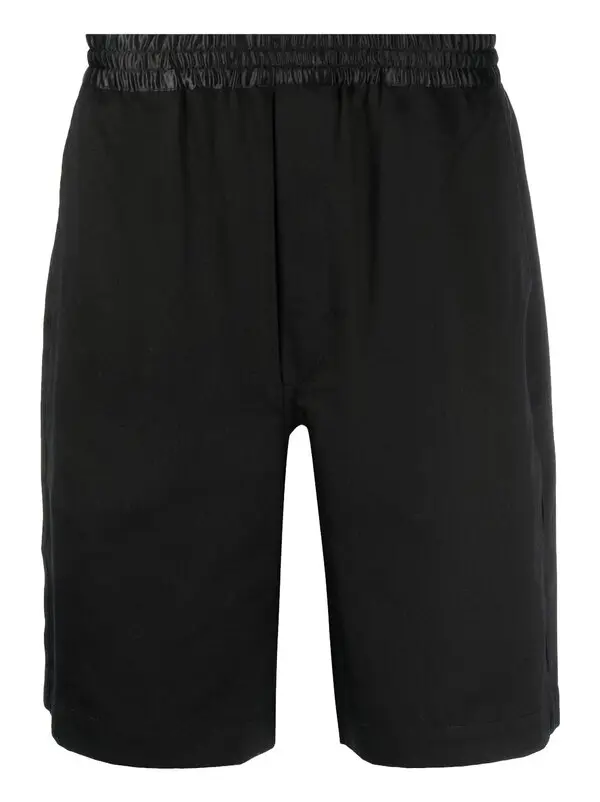 CDLP Elasticated-waist Bermuda Shorts - Black