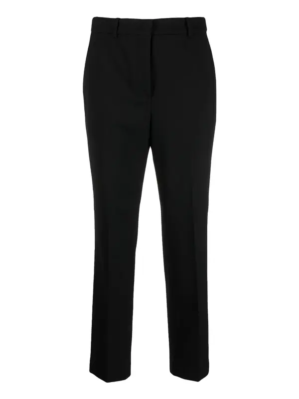 Incotex Virgin Wool Trousers - Black