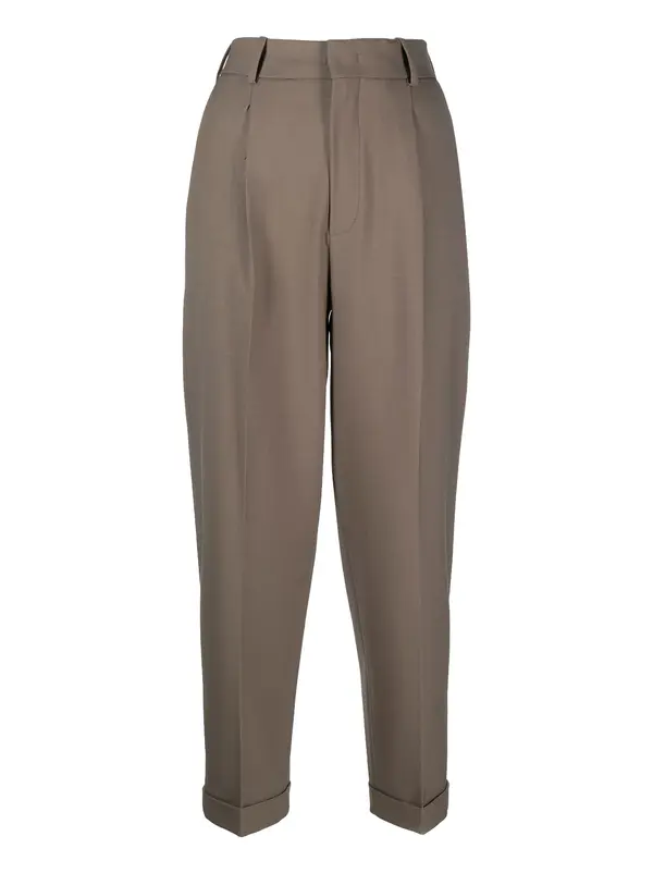 Federica Tosi High-rise Trousers - Neutrals