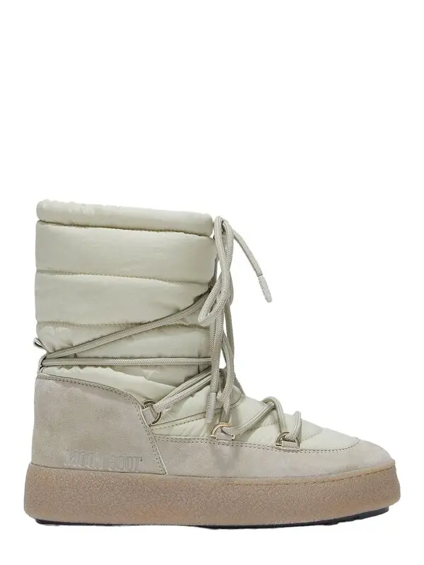 Moon Boot L-track Padded Lace-up Boots - Neutrals