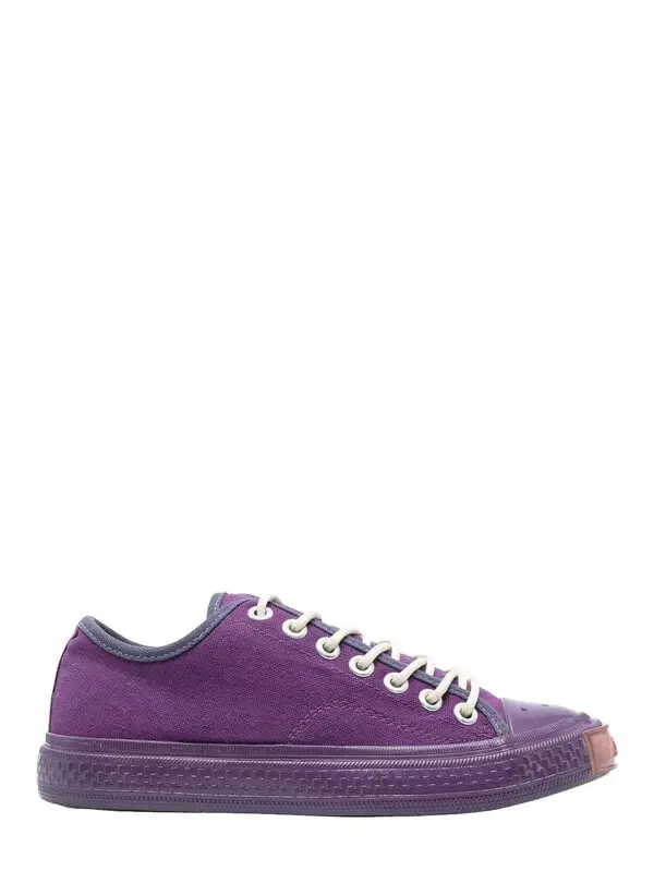 Acne Studios Tonal Lace-up Sneakers - Purple