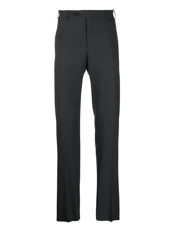 Canali Straight-leg Trousers - Grey