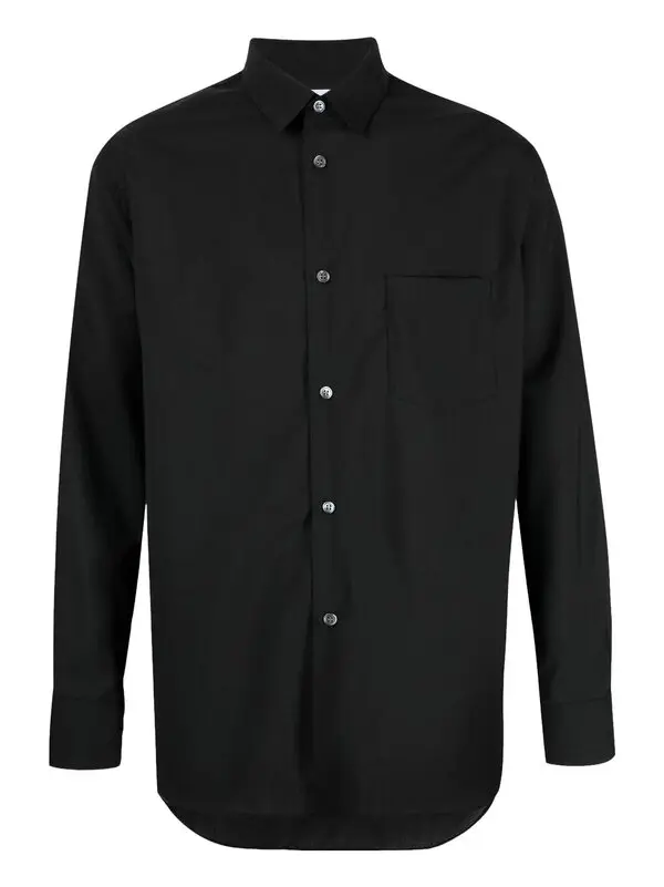 Comme Des Garçons Shape 2 Long-sleeve Shirt - Black