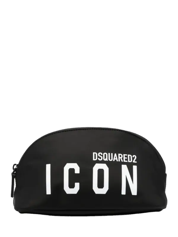 Dsquared2 Logo-print Makeup Bag - Black