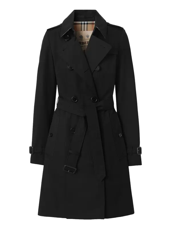 Burberry Chelsea Trench Coat - Black