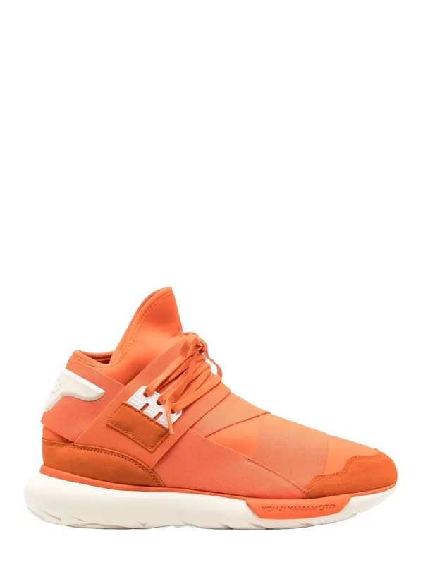Y3 Qasa High Sneakers - Orange