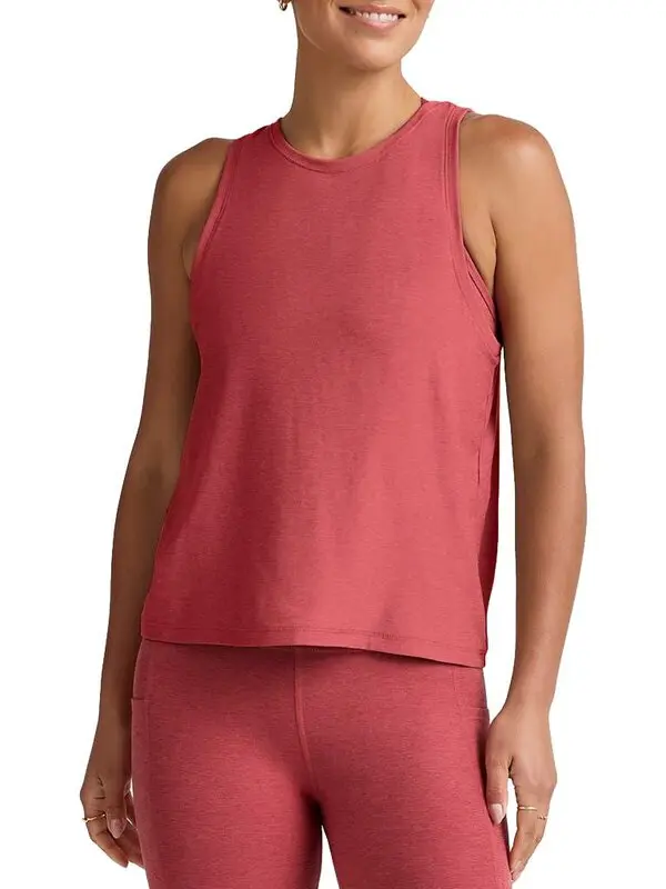 Beyond Yoga Featherweight Rebalance Tank - Faded Rose Heather