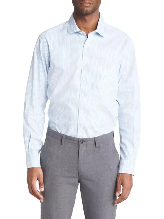 Rodd & Gunn York Bay Original Fit Stripe Button-up Shirt - Glacier