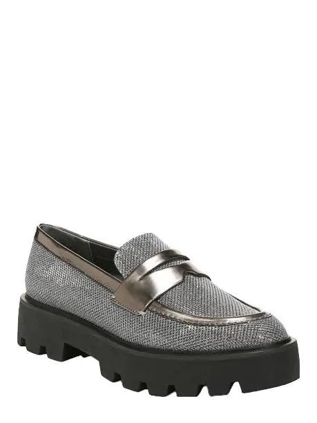 Franco Sarto Balin Platform Penny Loafer - Pewter