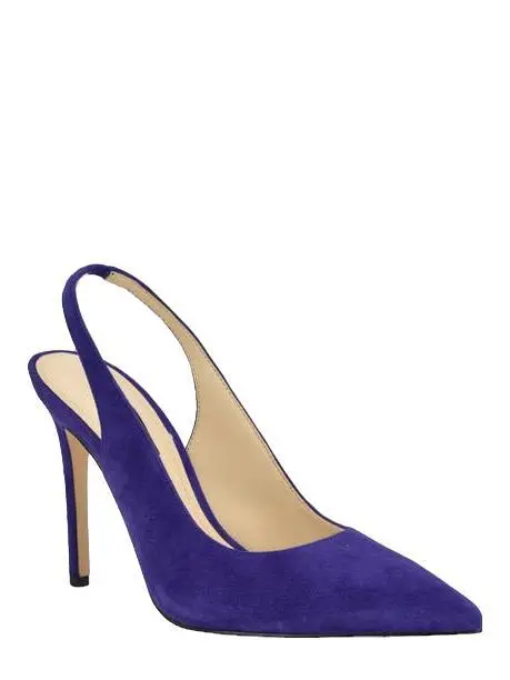 Nine West Feather Slingback Pump - Dark Blue 401