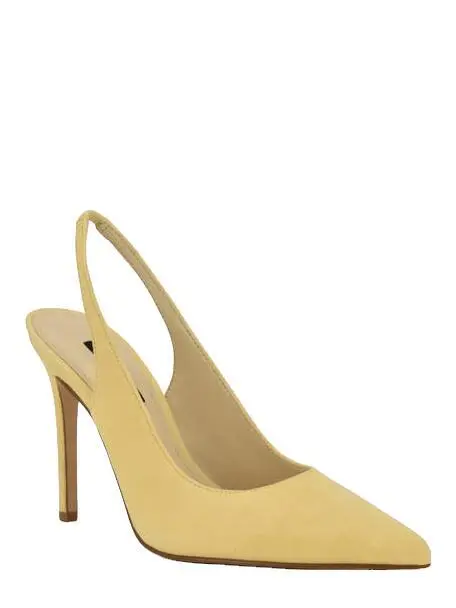 Nine West Feather Slingback Pump - Yellow