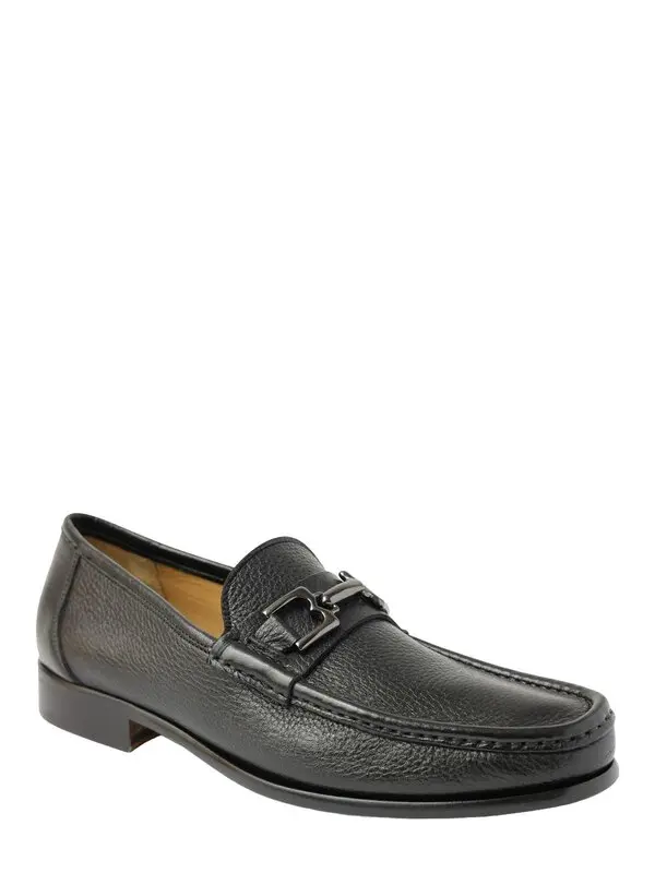 Bruno Magli Trieste Bit Loafer - Black Cervo