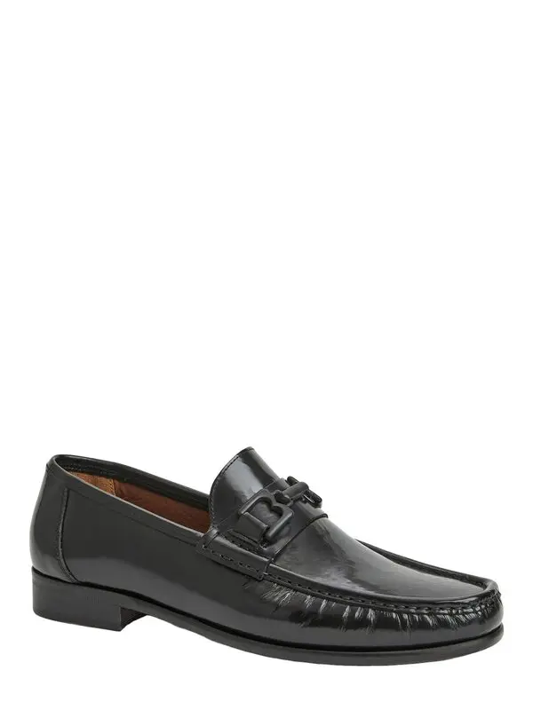 Bruno Magli Trieste Bit Loafer - Black Nappa