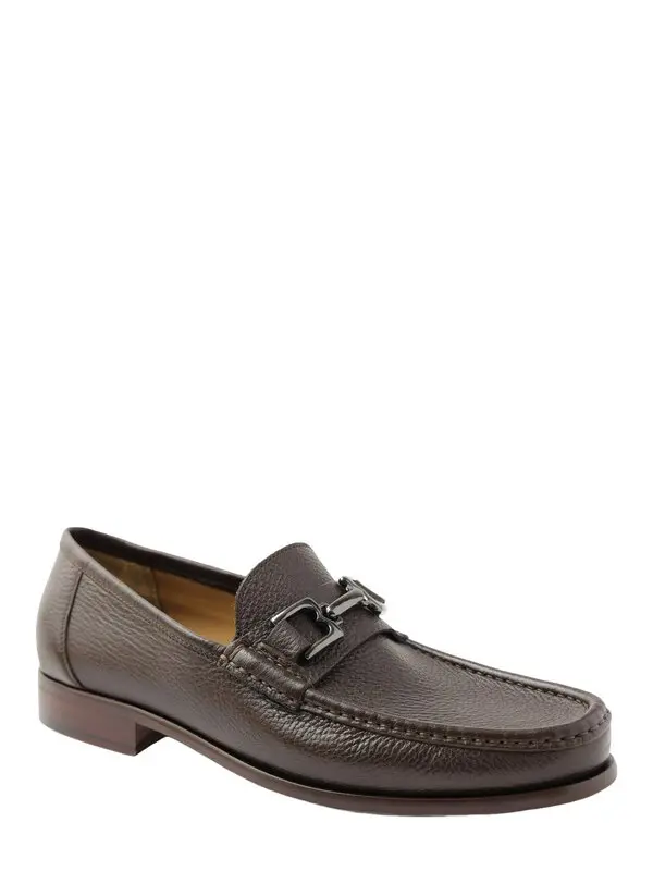 Bruno Magli Trieste Bit Loafer - Dark Brown Cervo