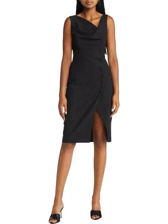 Black Halo Bridget Sheath Dress - Black