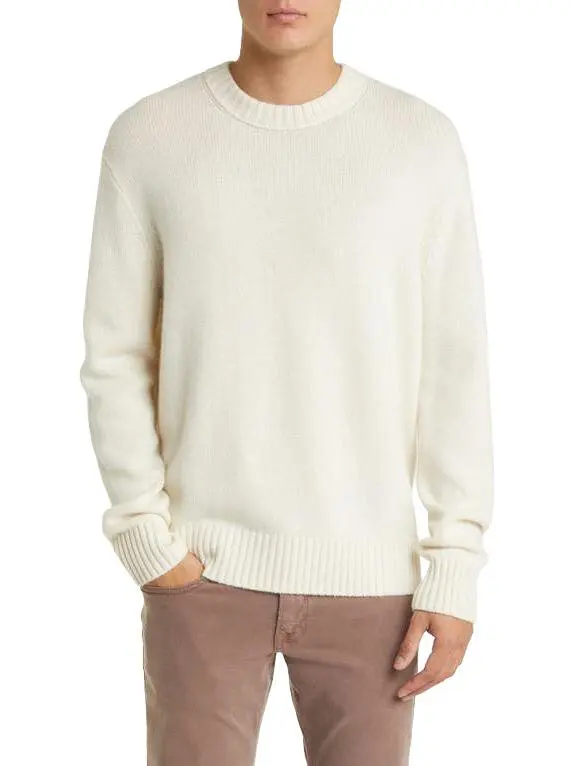 FRAME Cashmere Crewneck Sweater - Cream