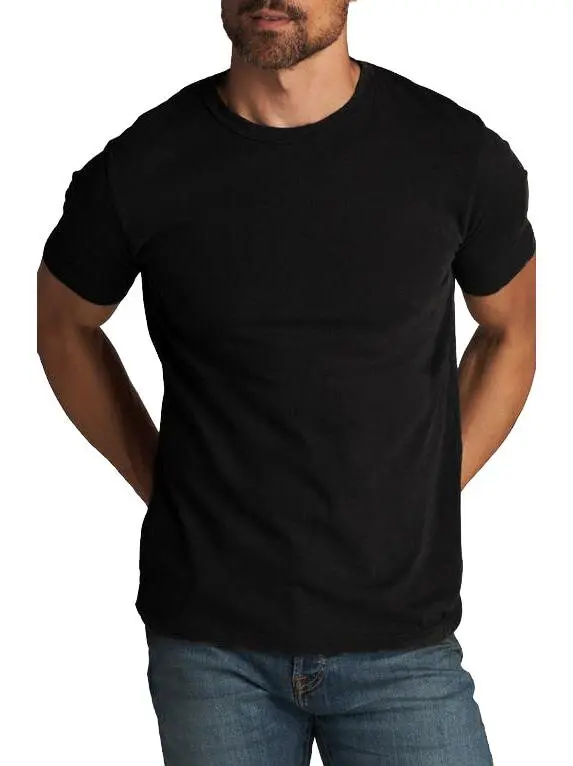 ROAN Asher Standard Slub Cotton T-shirt - Black