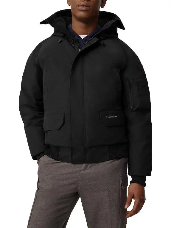 Canada Goose Chilliwack 625-fill Power Down Bomber Jacket - Black