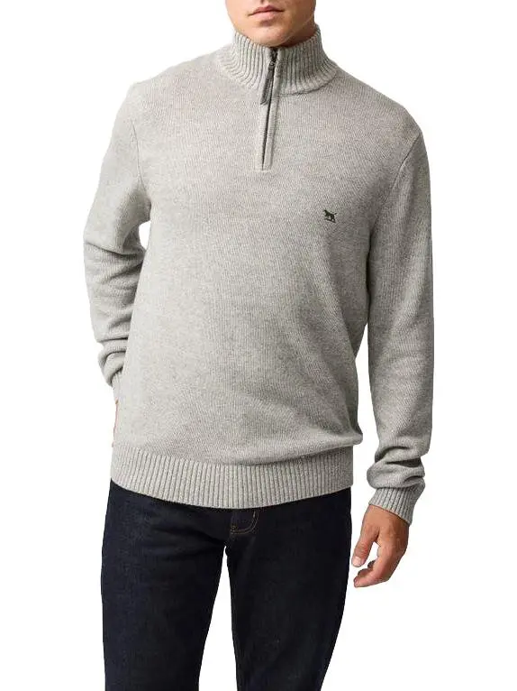 Rodd & Gunn Merrick Bay Quarter Zip Sweater - Marble