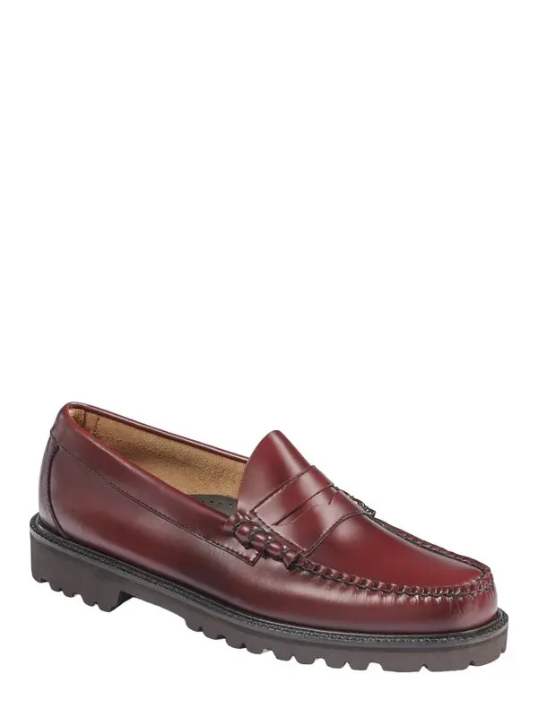 G.H.BASS Larson Lug Loafer - Wine