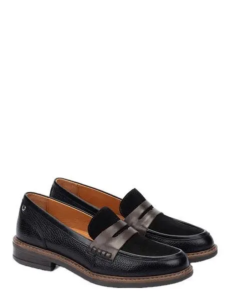 Pikolinos Aldaya Penny Loafer - Black/brown