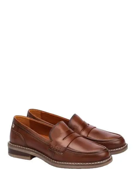 Pikolinos Aldaya Penny Loafer - Cuero