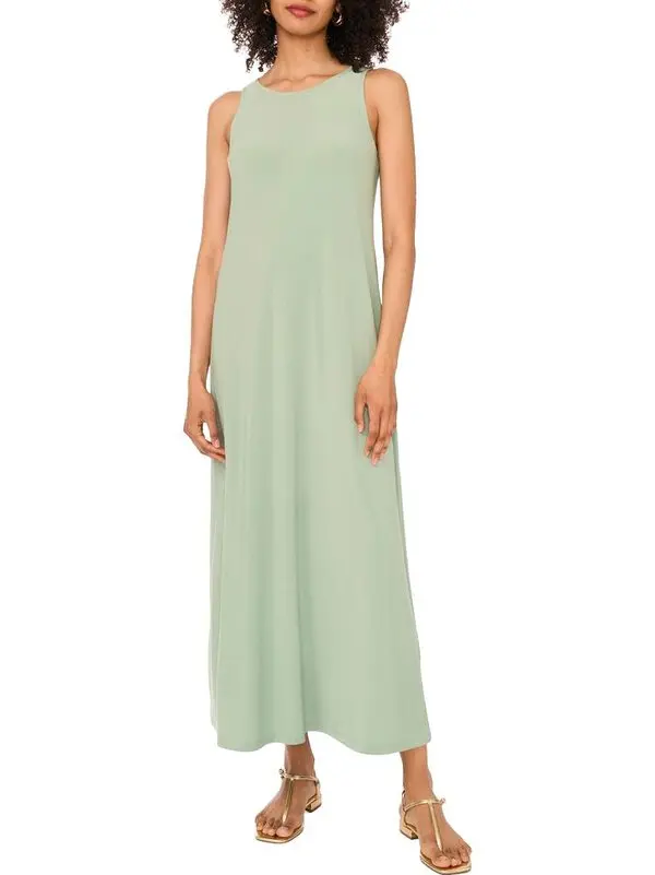 Vince Camuto Sleeveless Maxi Dress - Eucalyptus