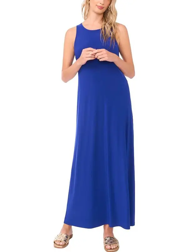 Vince Camuto Sleeveless Maxi Dress - Goddess Blue