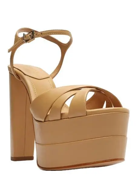 Schutz Keefa Platform Sandal - Light Nude