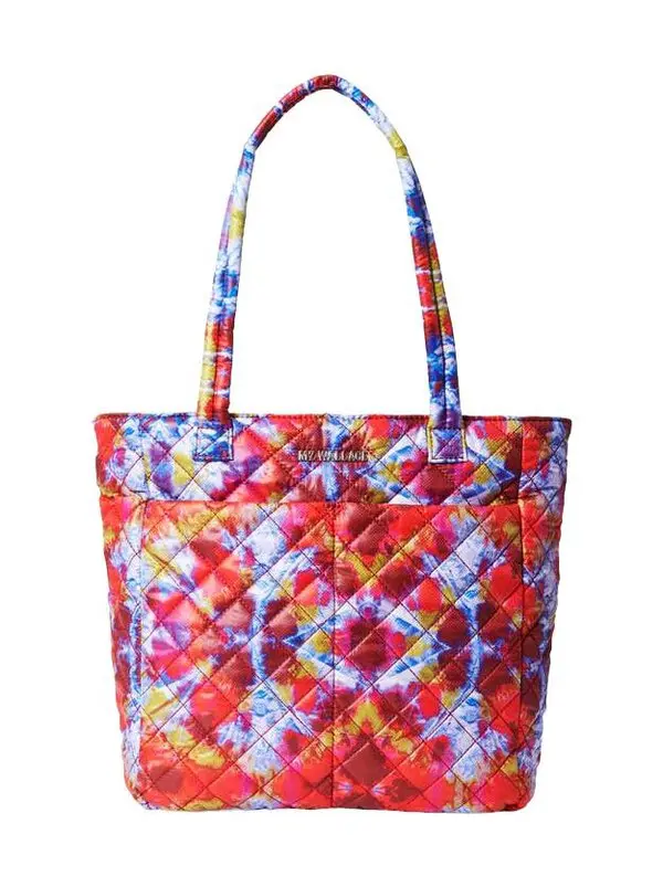 Mz Wallace Small Metro Quatro Quilted Nylon Tote - Multi