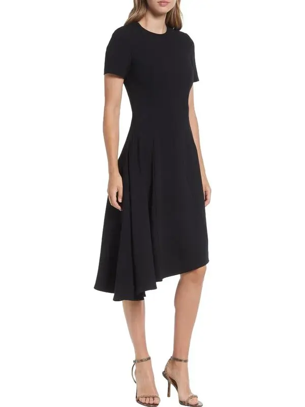 Black Halo Olcay A-line Dress - Black