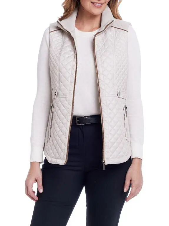 Gallery Quilted Vest - Peyote