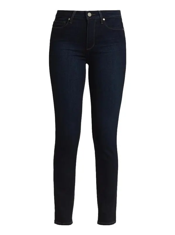 Paige Hoxton High-rise Skinny Ankle Jeans - Mona