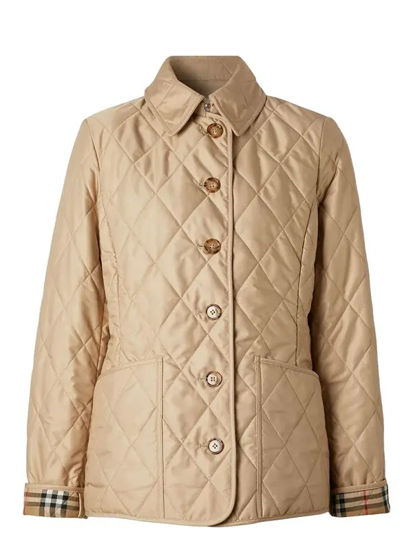 Burberry Fernleigh Quilted Jacket - New Chino