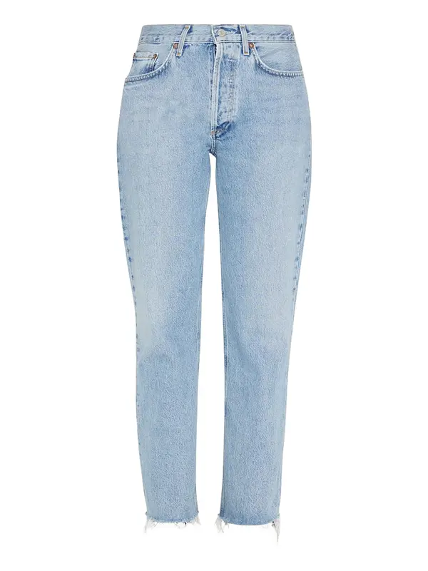 AGOLDE Lana Vintage Straight Ankle Jeans - Sway (tinted Wa