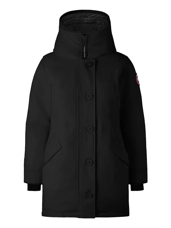 Canada Goose Rossclair Mid-length Parka - Black