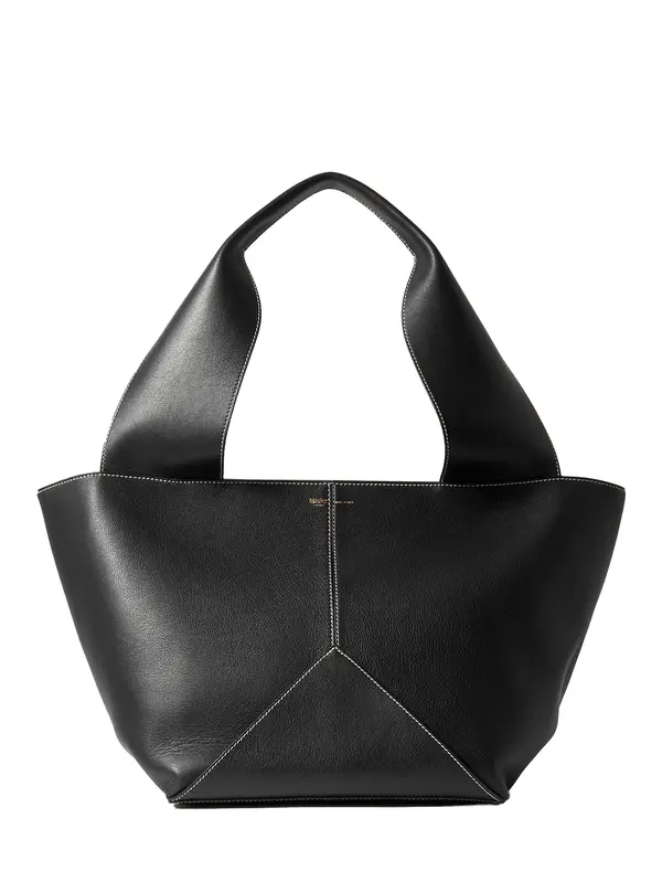 METIER Weekend Large Leather Tote - Black