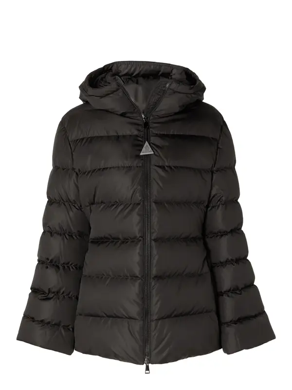 Moncler Dera Hooded Down Jacket - Black