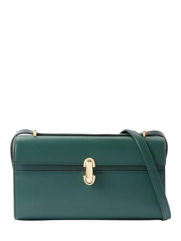 Savette Symmetry 26 Leather Shoulder Bag - Green