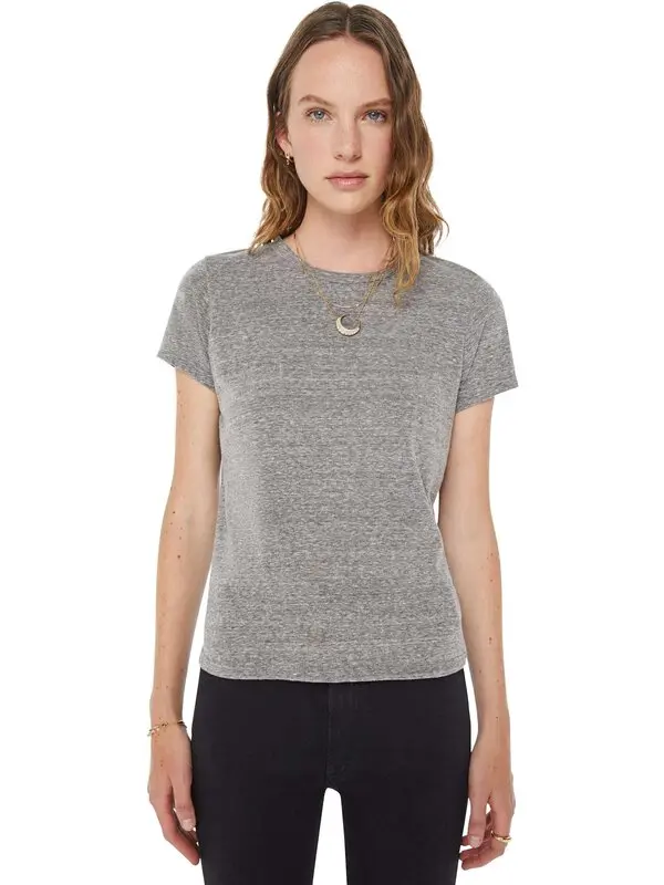 MOTHER The Lil Goodie Heather T-shirt - Grey