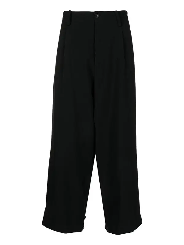 UNDERCOVERISM Mid-rise Straight Trousers - Black