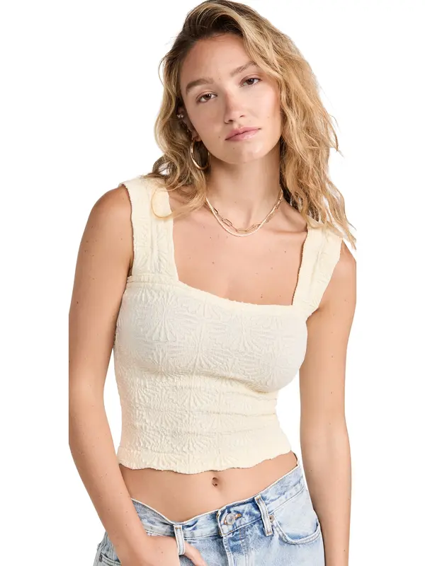 Free People Love Letter Cami - Ivory