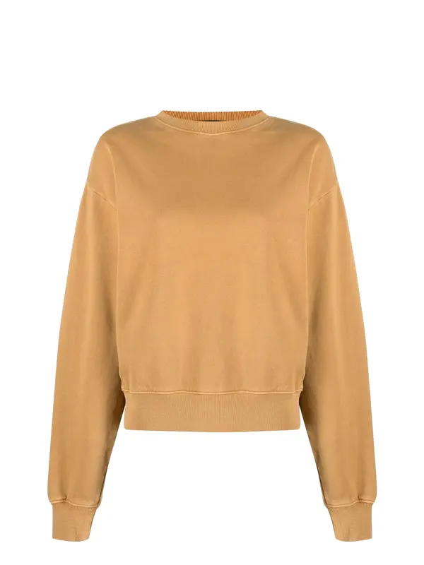 Ksubi Ribbed Round-neck Sweatshirt - Orange