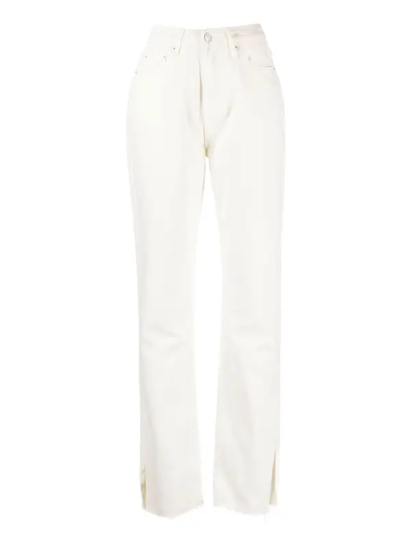 Ksubi Melrose Slim-cut Jeans - White
