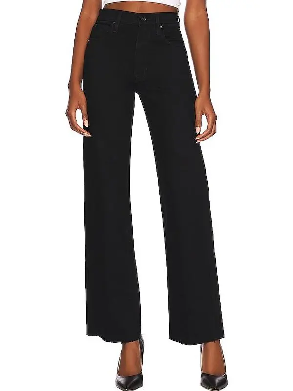 SLVRLAKE Grace Jeans - Jet Black